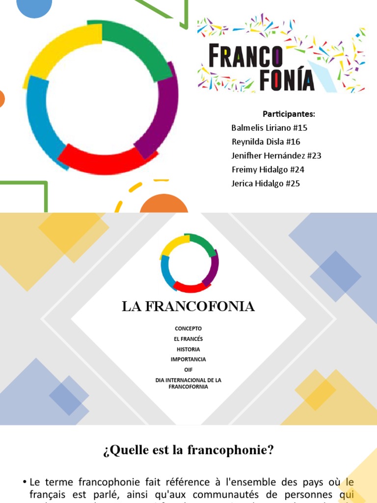 FRANCOFONIA | PDF | L'Europe | la Francophonie