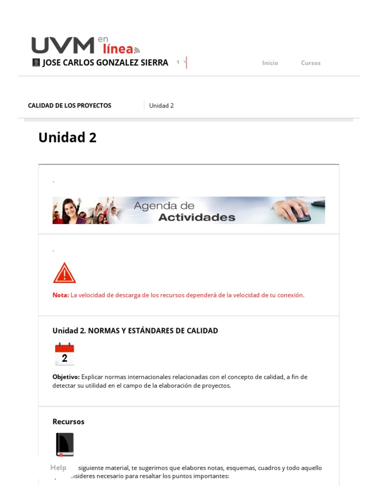 Unidad 2 - CALIDAD DE LOS PROYECTOS | PDF | Informática