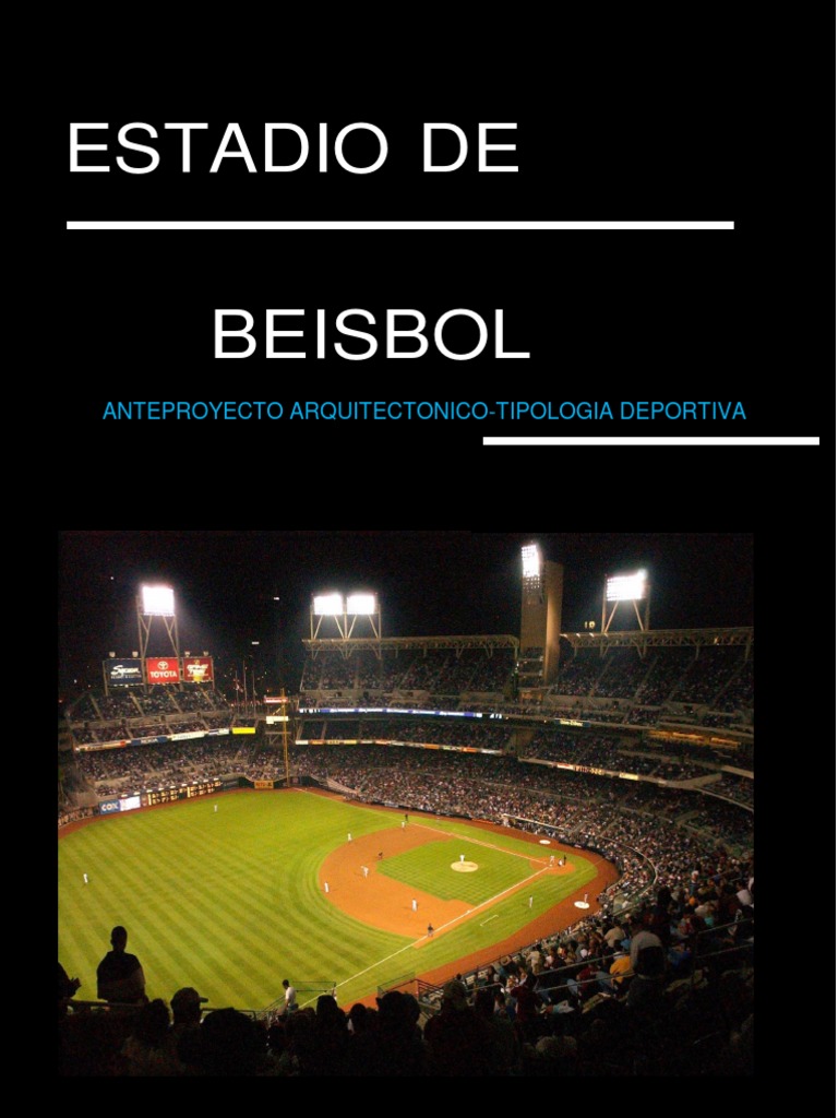 GRADAS Y TECHO Estadio de Beisboll | PDF | Sectores Economicos | Diseño ...