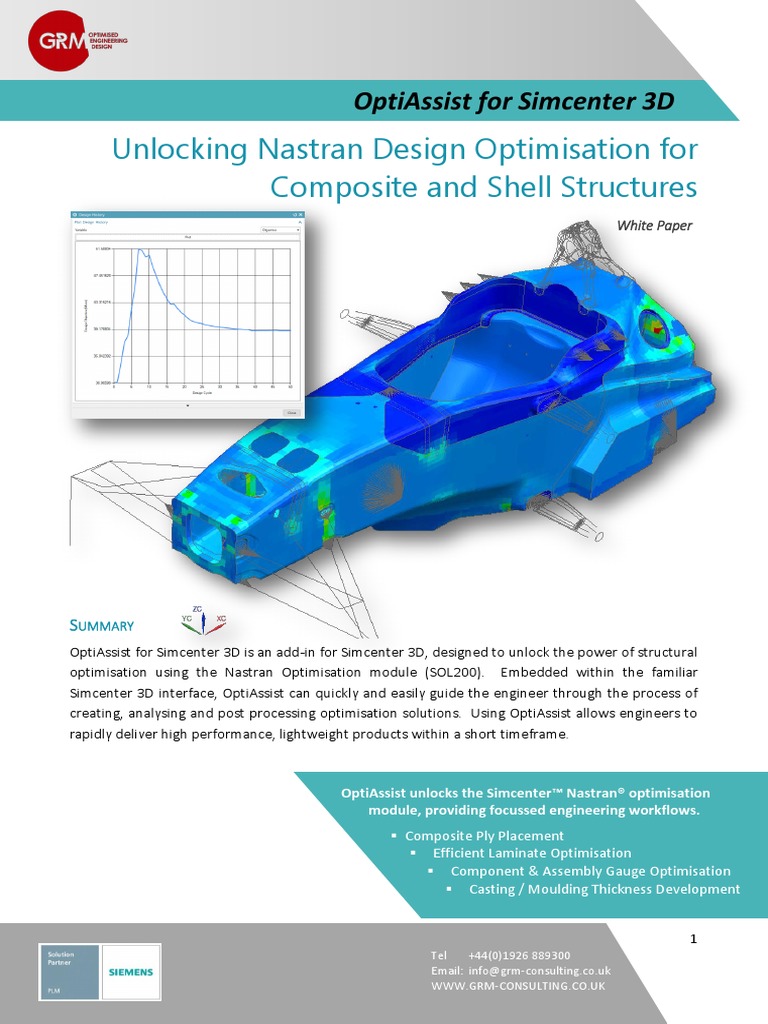 Unlocking Nastran Design Optimisation For Composite and Shell ...