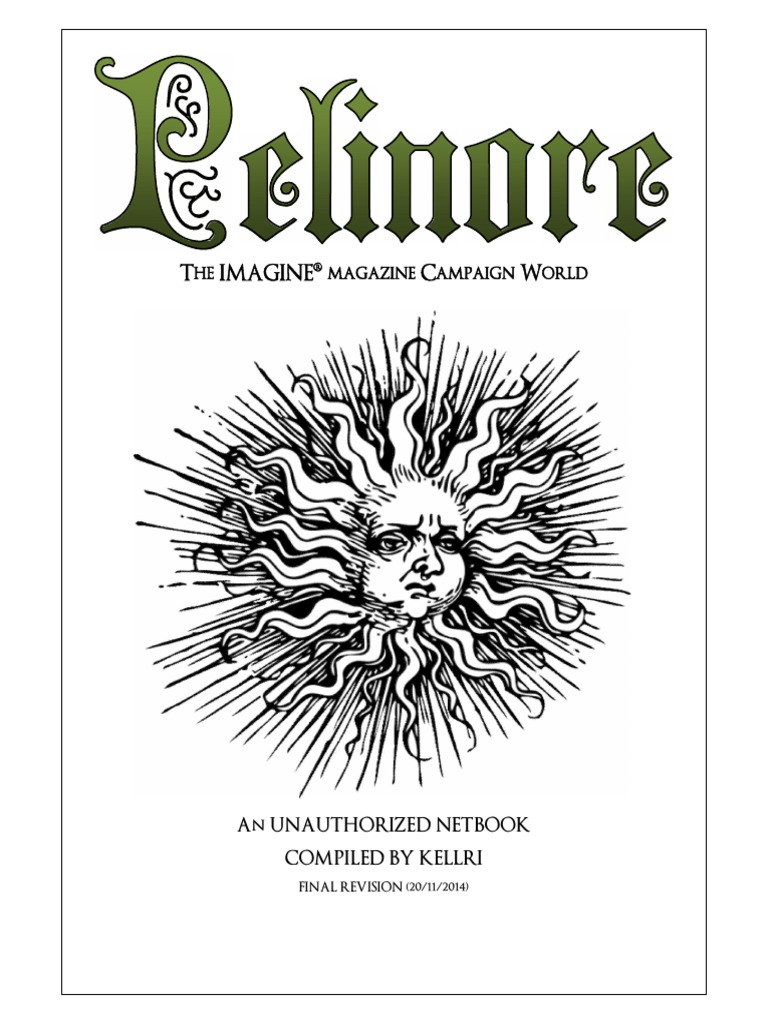 The Collected Pelinore | PDF | Dungeons & Dragons Campaign Settings | God