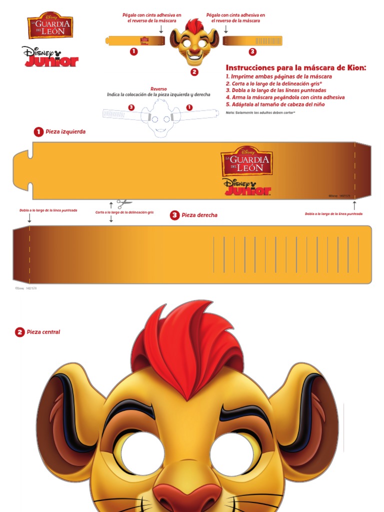 Mascara Rey Leon | PDF