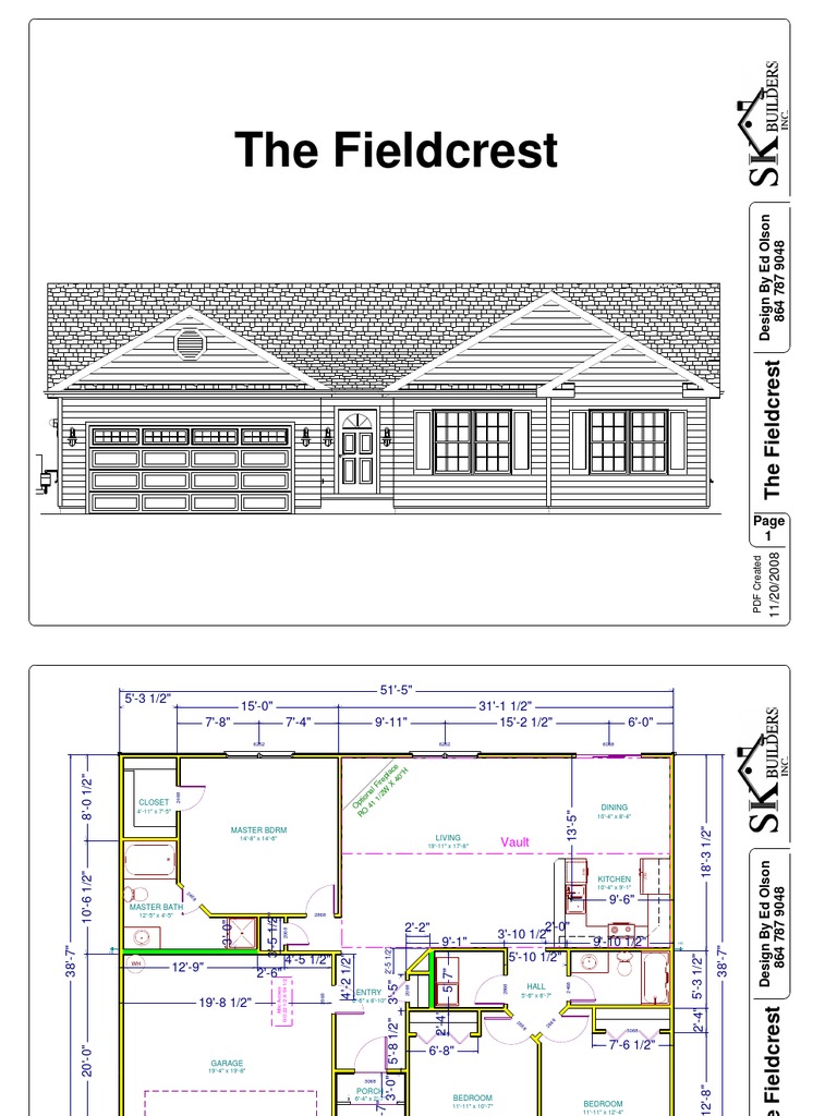 Field Crest | PDF | Houses | Buildings And Structures
