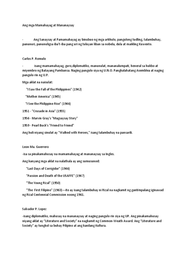 Filipino Report | PDF