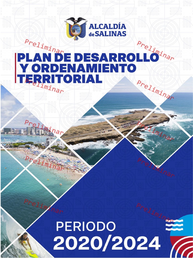 Plan de Desarrollo Cantón Salinas 2020-2024 | PDF | Ciencias sociales