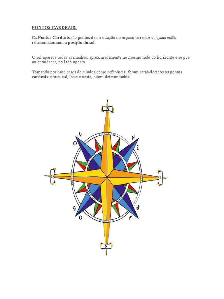 Pontos Cardeais | PDF | Lua | Planemo