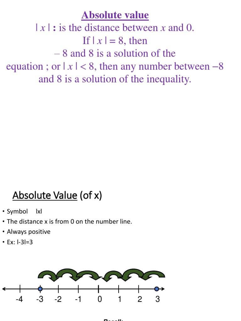 Solving Absolute Value Equations | PDF | Equations | Inequality (Mathematics)
