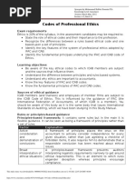 ACCA Code of Ethics Overview | PDF | Accountant | Confidentiality