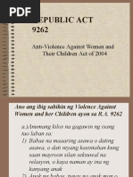 Ra 9262-Vawc Tagalog | PDF