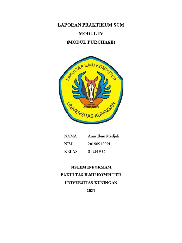 Laprak SCM4 Anas | PDF