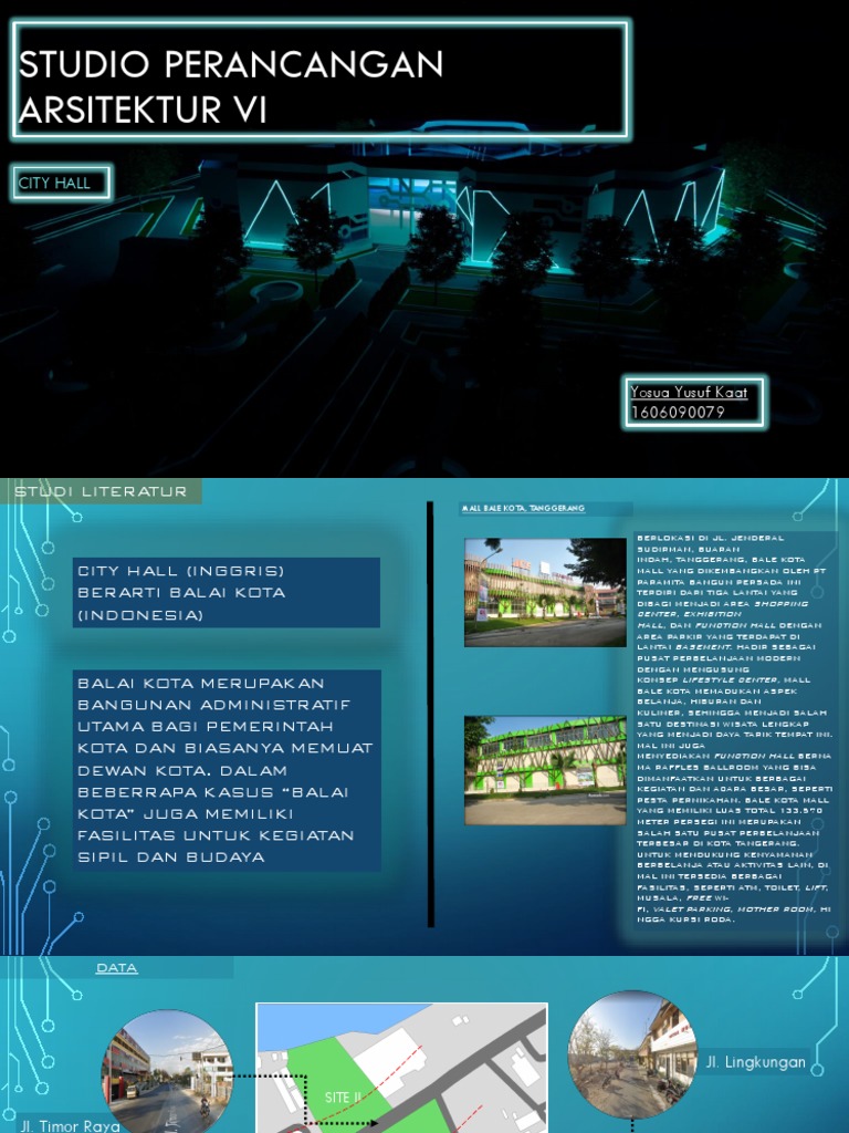 Studio Perancangan Arsitektur VI | PDF