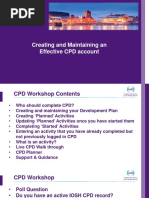 HCPC CPD Profile Template | PDF | Computing