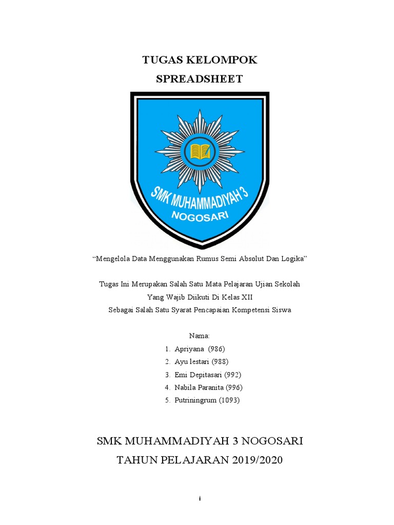 Spreadsheet | PDF | Komputer