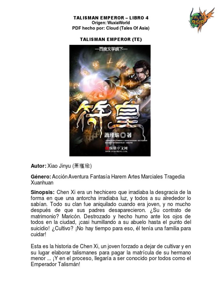 Talisman Emperor Libro 4 (164-196) | PDF | Espada | Herida
