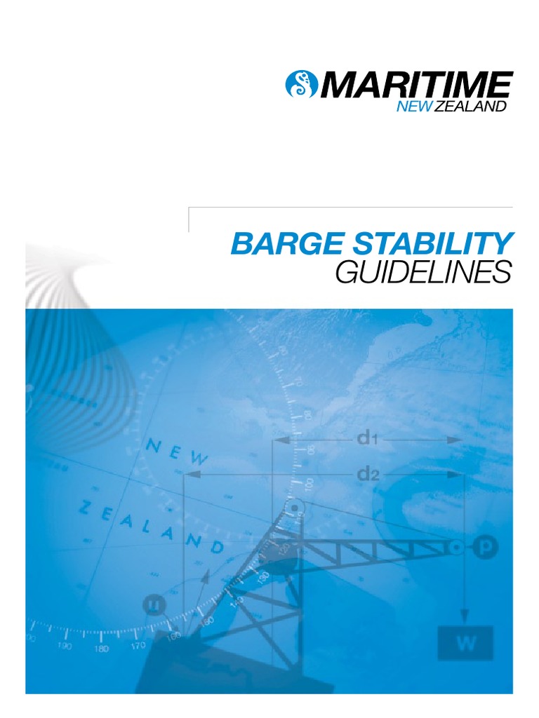 Barge Stability Guidelines | PDF | Ships | Shipping