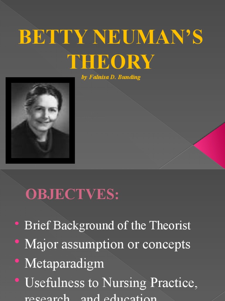 Betty Neuman's Theory Final | PDF | Stress (Biology) | Coronary Artery ...