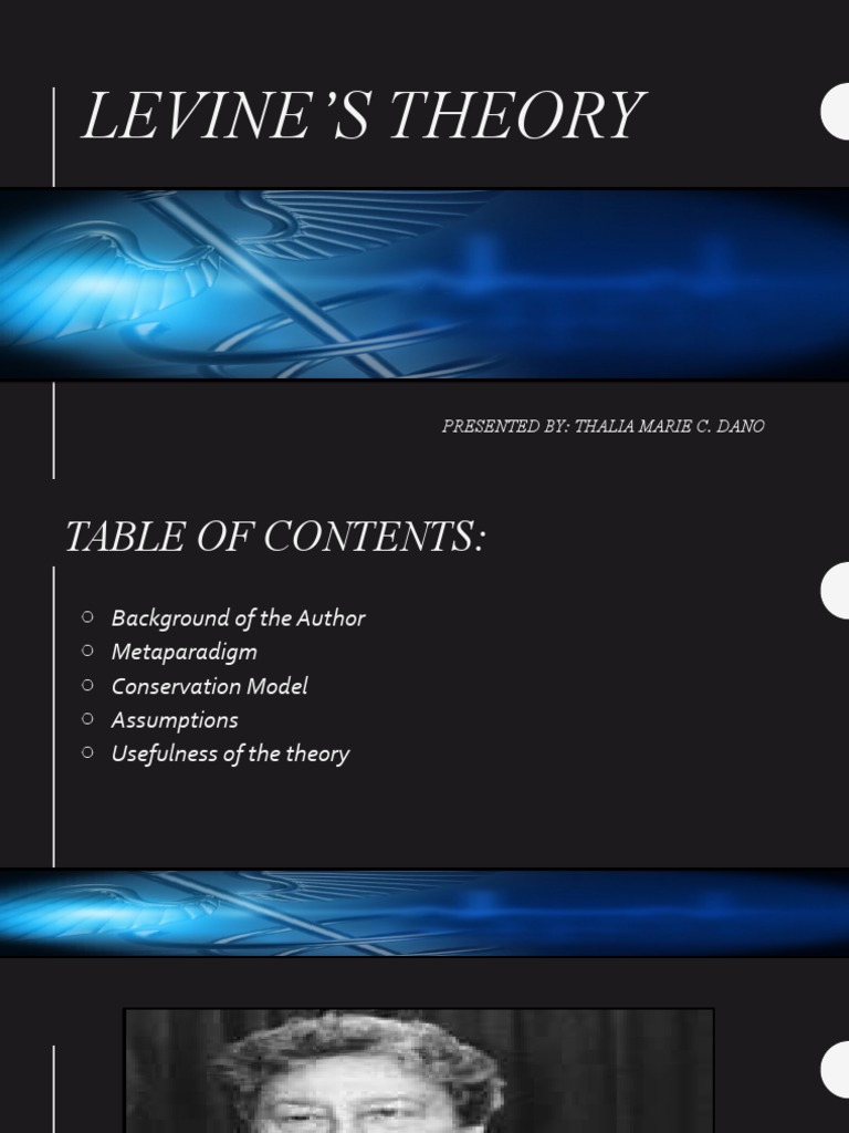 Levine's Theory | PDF | Self | Human