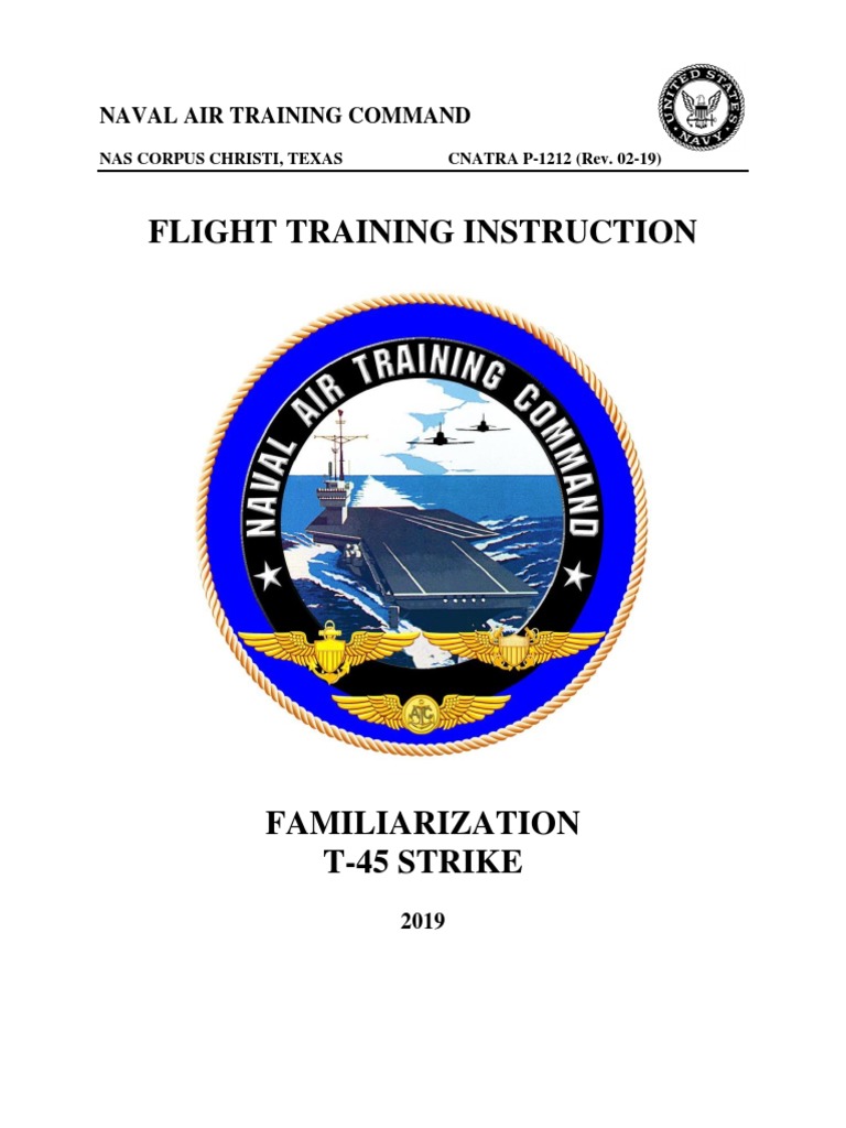 Navy Flight Training Manual | PDF | Takeoff | Airspeed
