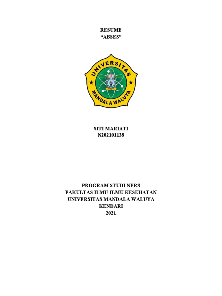 Asuhan Keperawatan Abses Femur UGD | PDF