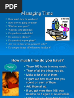 Time Management Self Assessment | PDF | Time Management | Professional ...
