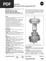 Fisher ES and EAS Sliding - Stem Control Valves: ES Valve Product ...