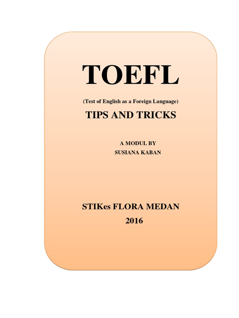 Module TOEFL | PDF