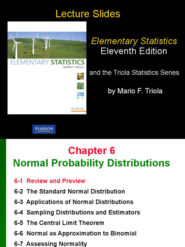 Chapter6 Distribusi Peluang Normal | PDF | Normal Distribution | Bias Of An Estimator