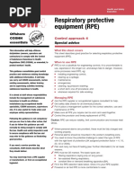 RPE Inspection and Maintenance Checklist | PDF | Occupational Safety ...