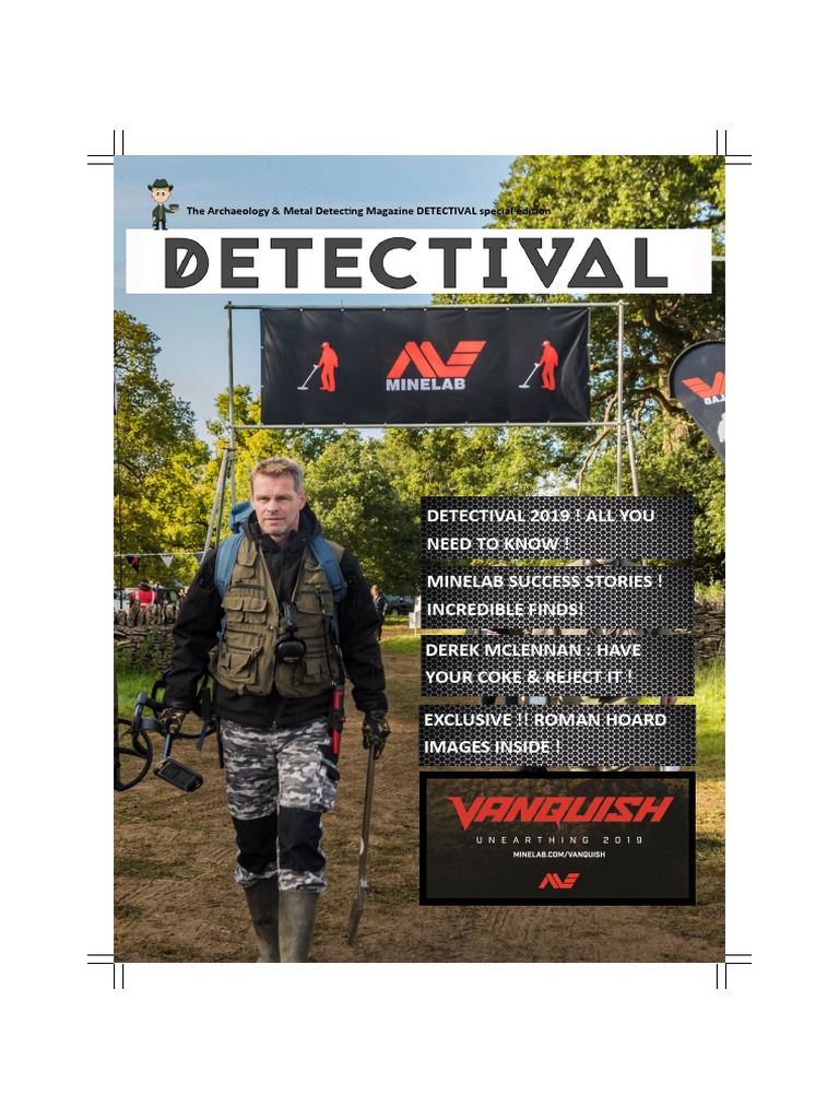 Archmdmag Detectival Minelab 2019 Magazine | PDF | Metal Detector | Coins