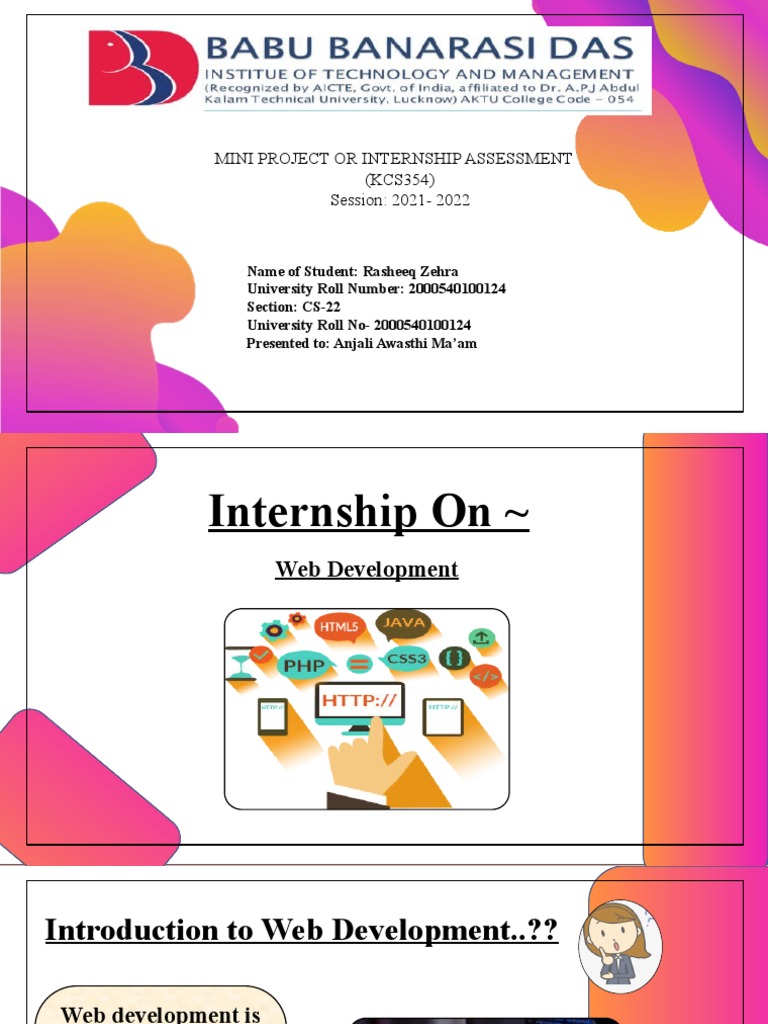 Final | PDF | World Wide Web | Internet & Web