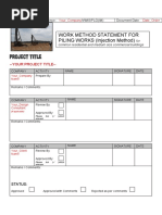 Method Statement Ground Beam | PDF