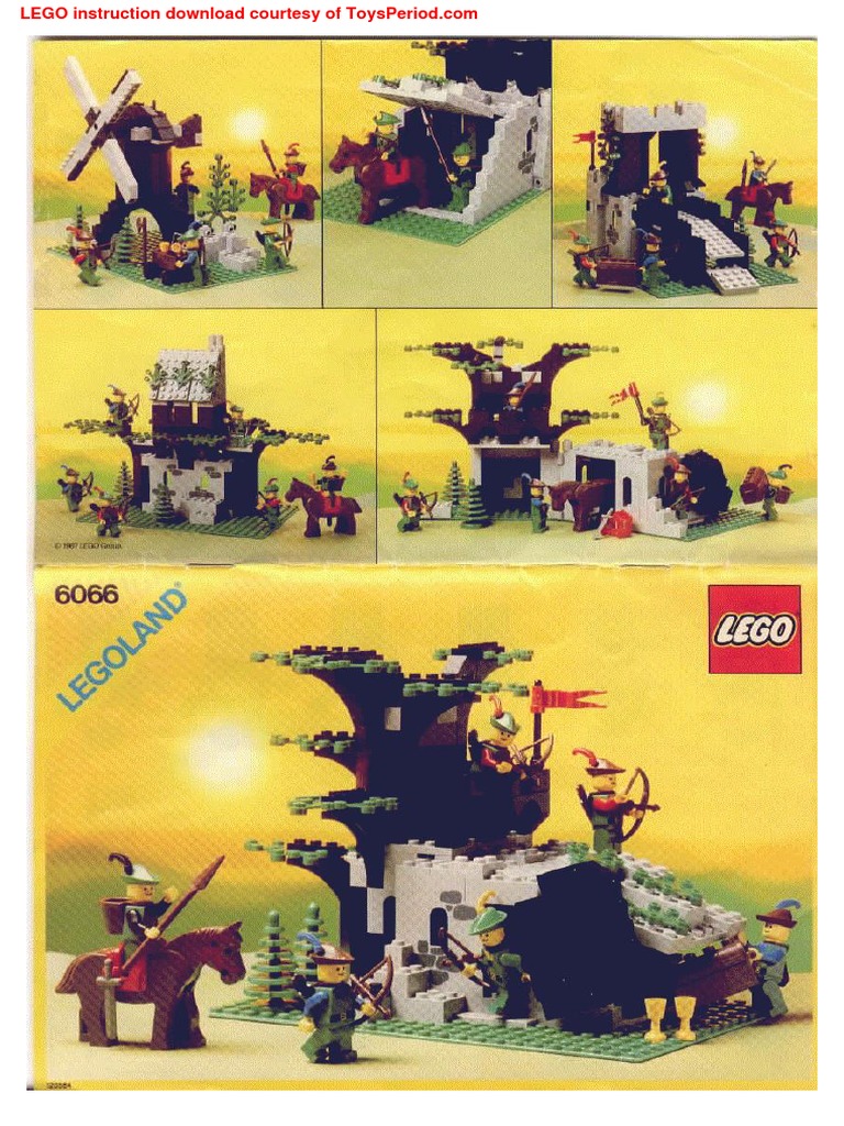 LEGO 6066 Instructions PDF Download | PDF | Language Arts & Discipline