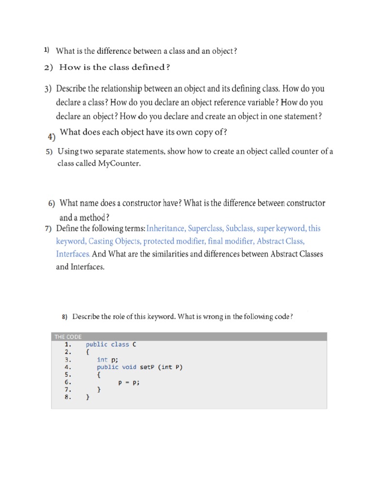 Java Assignment 1 | PDF