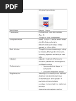 Drug Classification Chart | PDF | Drugs | Opioid