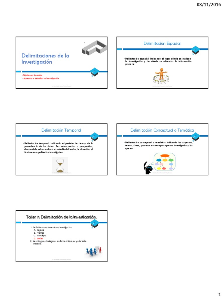 6 Delimitaciones de La Investigación | PDF