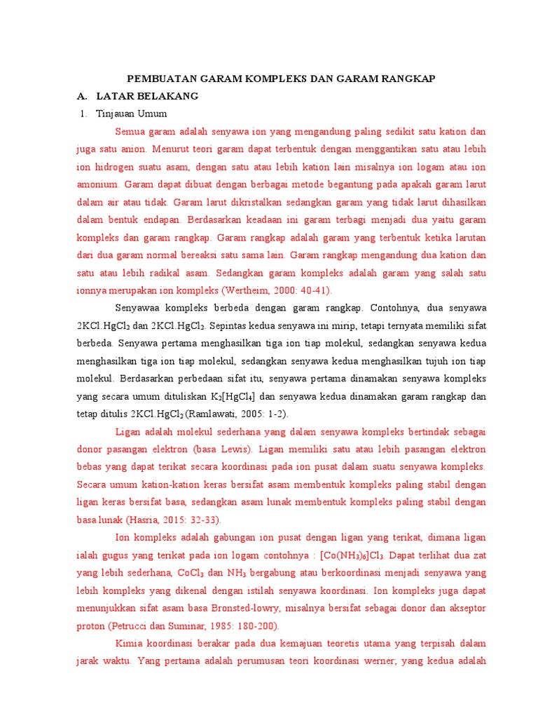 Latar Belakang | PDF