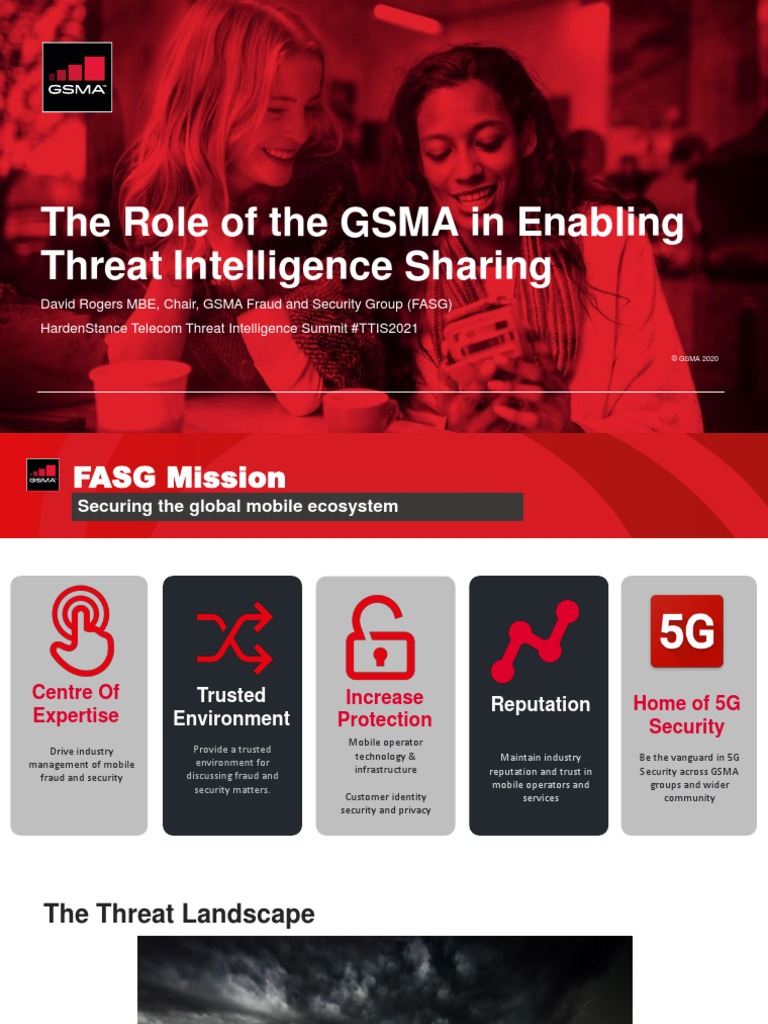 The Role of The GSMA in Enabling Threat Intelligence Sharing by David ...