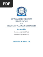 Pharmacy Management System: Problem Statement | PDF