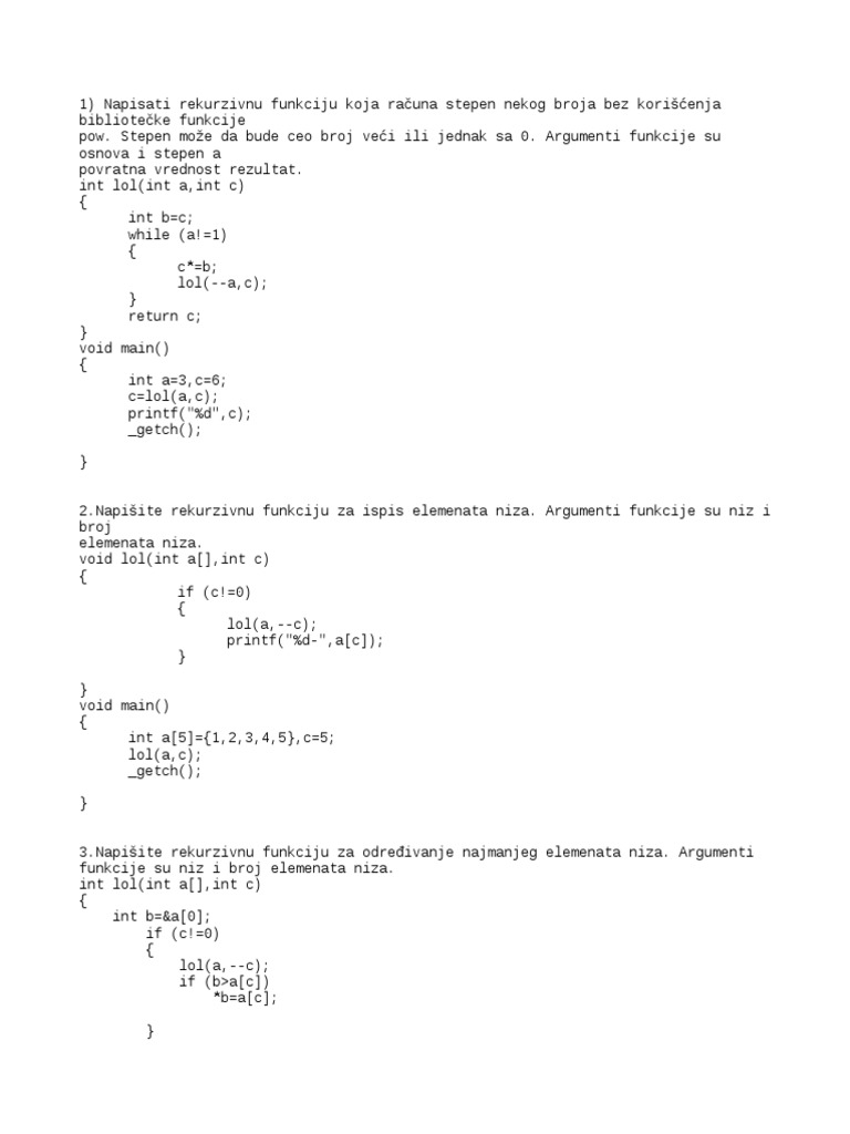 Dvodimenzionalni Nizovi | PDF