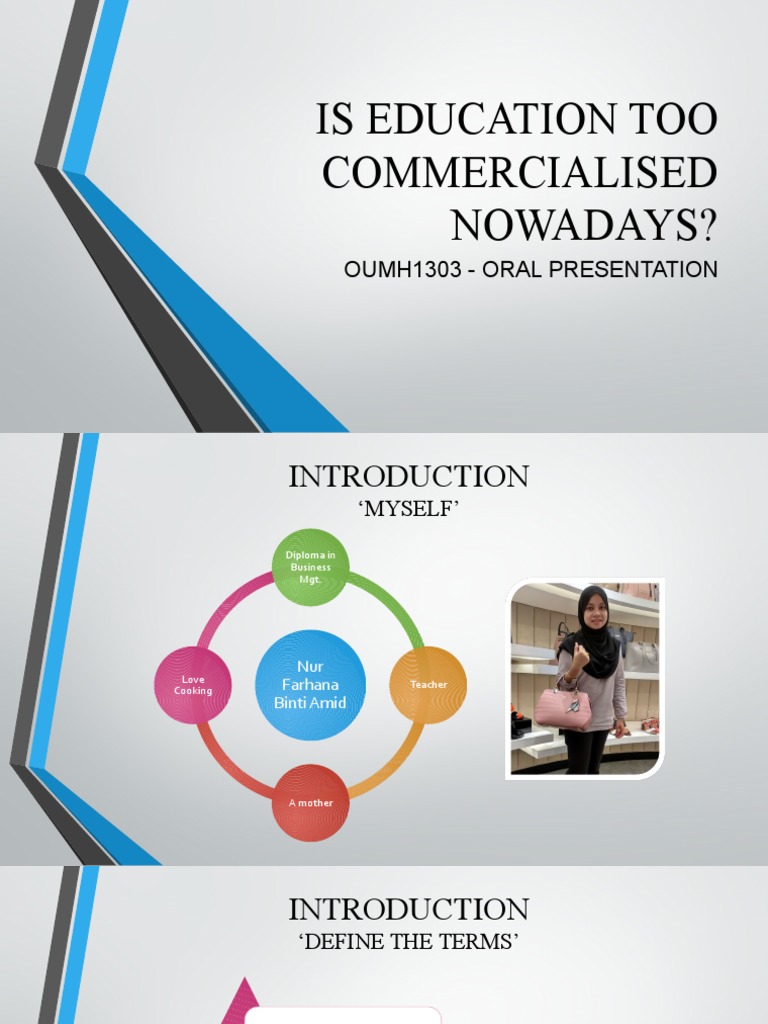 Is Education Too Commercialised Nowadays | PDF | Teachers