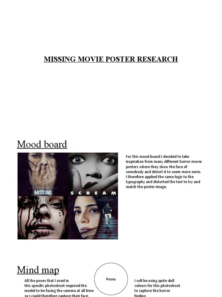 Horror Movie Poster Design Insights | PDF | Camera | Imaging