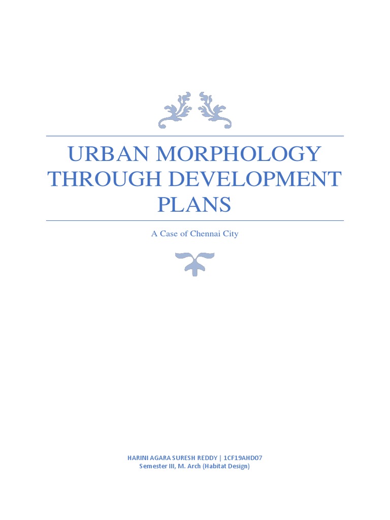 Development of Chennai: An Urban Perspective | PDF | Affordable Housing ...