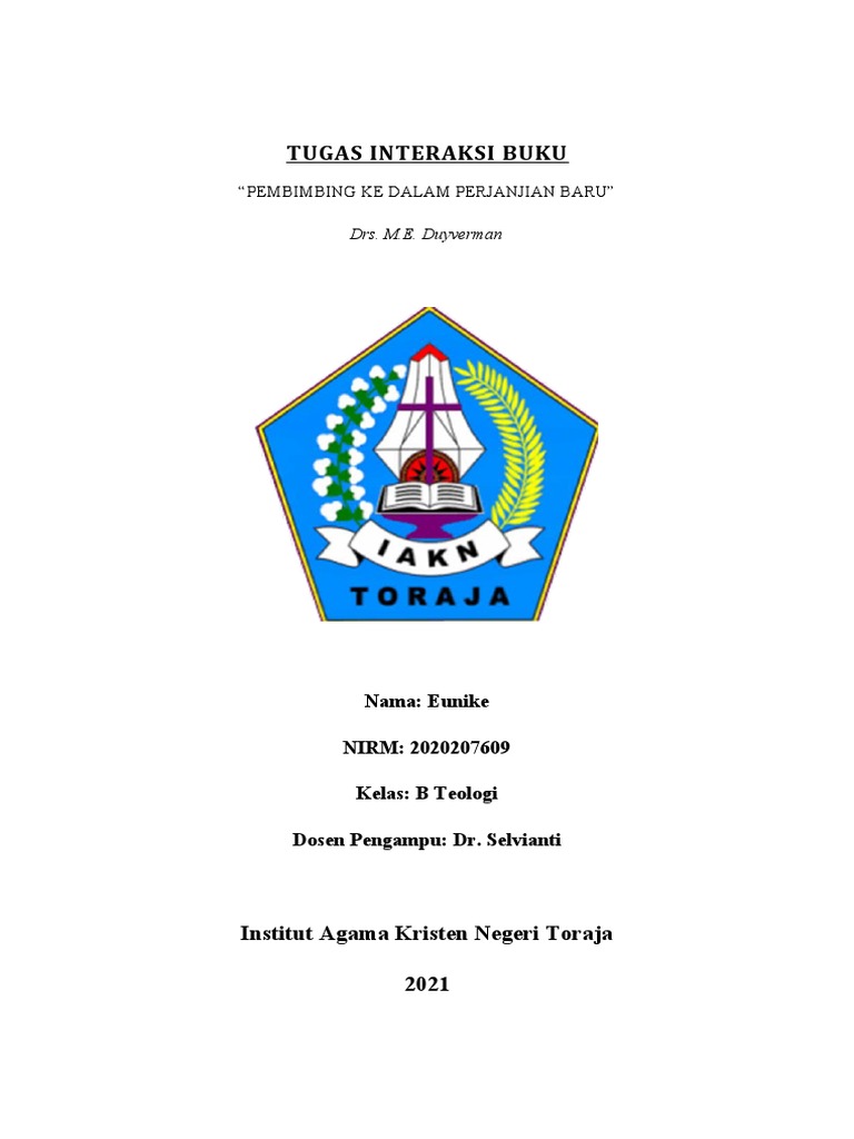 Tugas Interaksi Buku PPB 1 | PDF