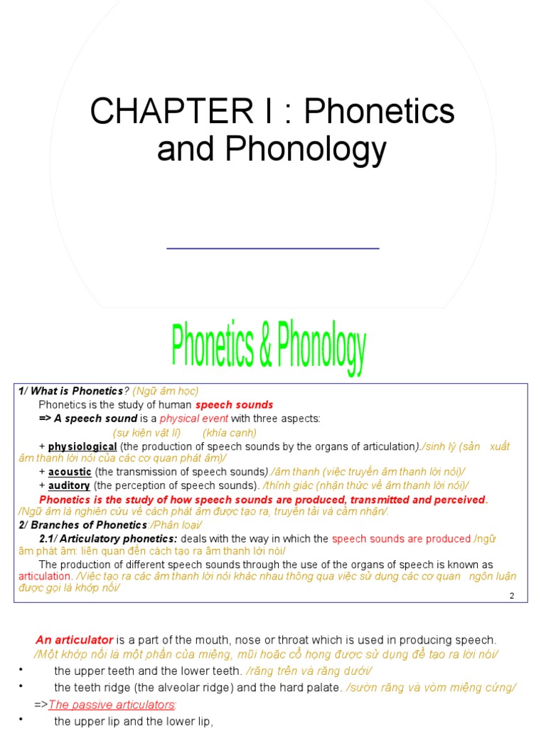 PHONETICS | PDF