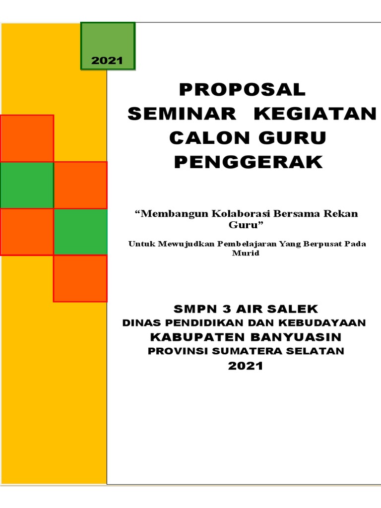 Proposal Seminar Pendidikan Doc | PDF
