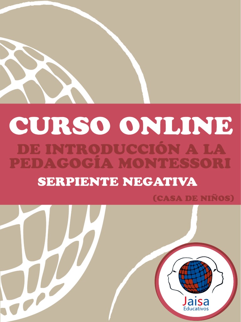 Material Montessori: Serpiente Negativa | PDF | Color
