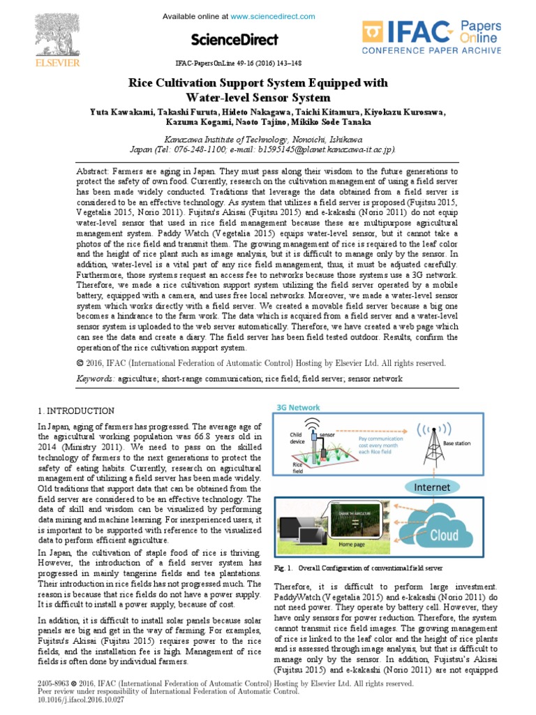 Water Level Sensor Jurnal Elter | PDF | Computing