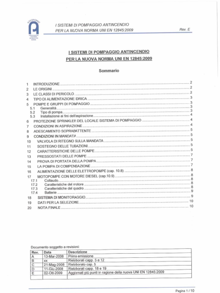 Uni en 12845-2009 | PDF