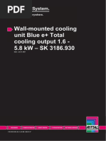 Rittal SK 3304.500 Cooling Unit Manual | PDF | Watt | Electricity