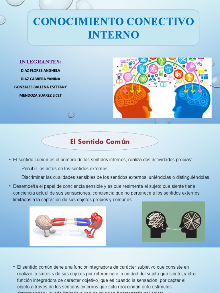 Funciones del Sentido Común y Memoria | PDF | Memoria | Sicología